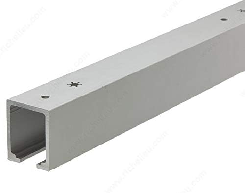 HAWA Telescopic Sliding Door Upper Track Rail - Pre-Drilled Aluminum ...